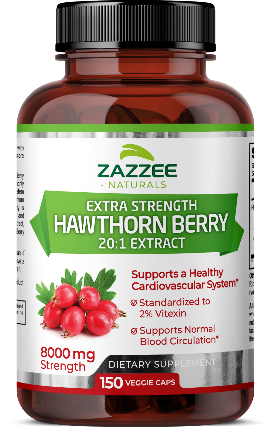 Hawthorn Berry Extract – Zazzee Naturals