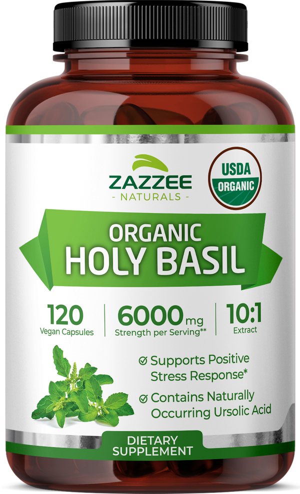 Organic Holy Basil – Zazzee Naturals