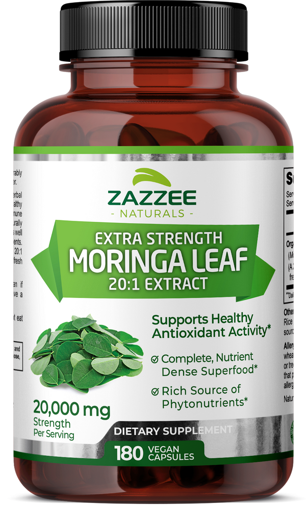 Organic Moringa Extract – Zazzee Naturals