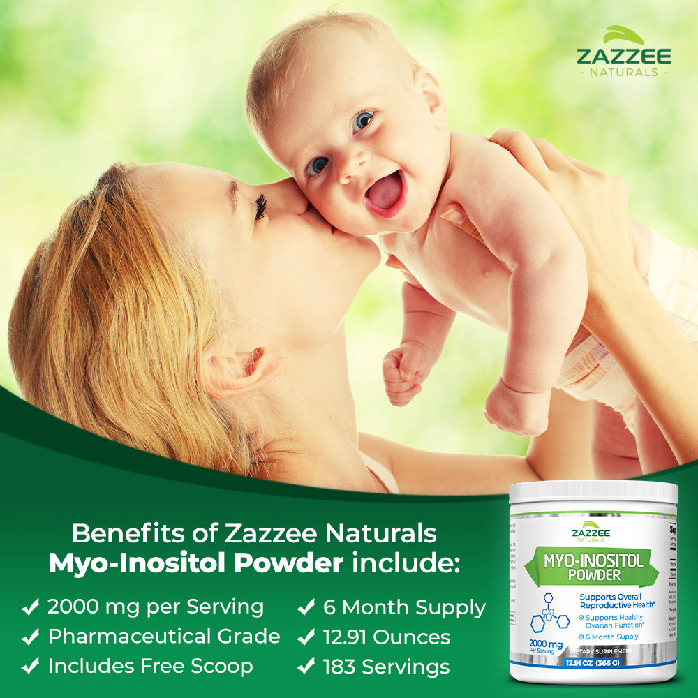 Myo-Inositol Powder – Zazzee Naturals